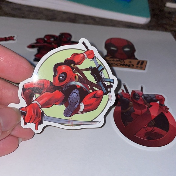 Marvel | Other | Deadpool Vinyl Sticker Set | Poshmark